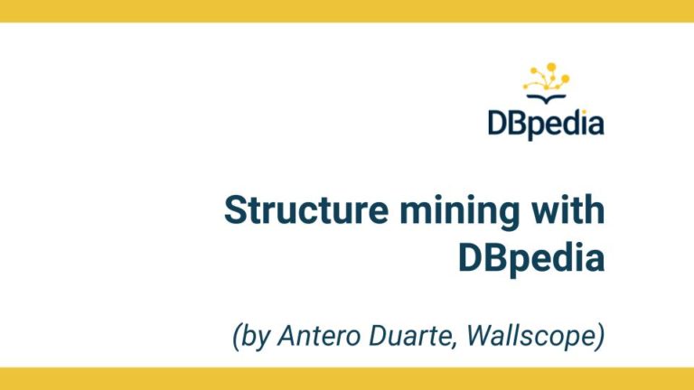 Structure mining with DBpedia - DBpedia Association